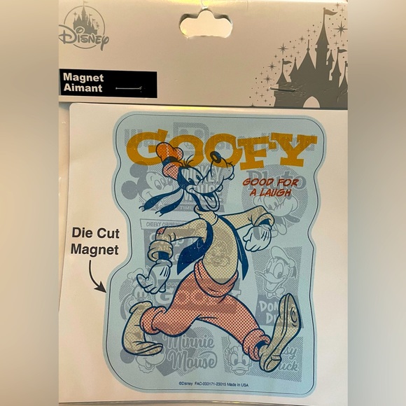 Disney | Accessories | Disney Goofy Magnet Good For A Laugh New | Poshmark